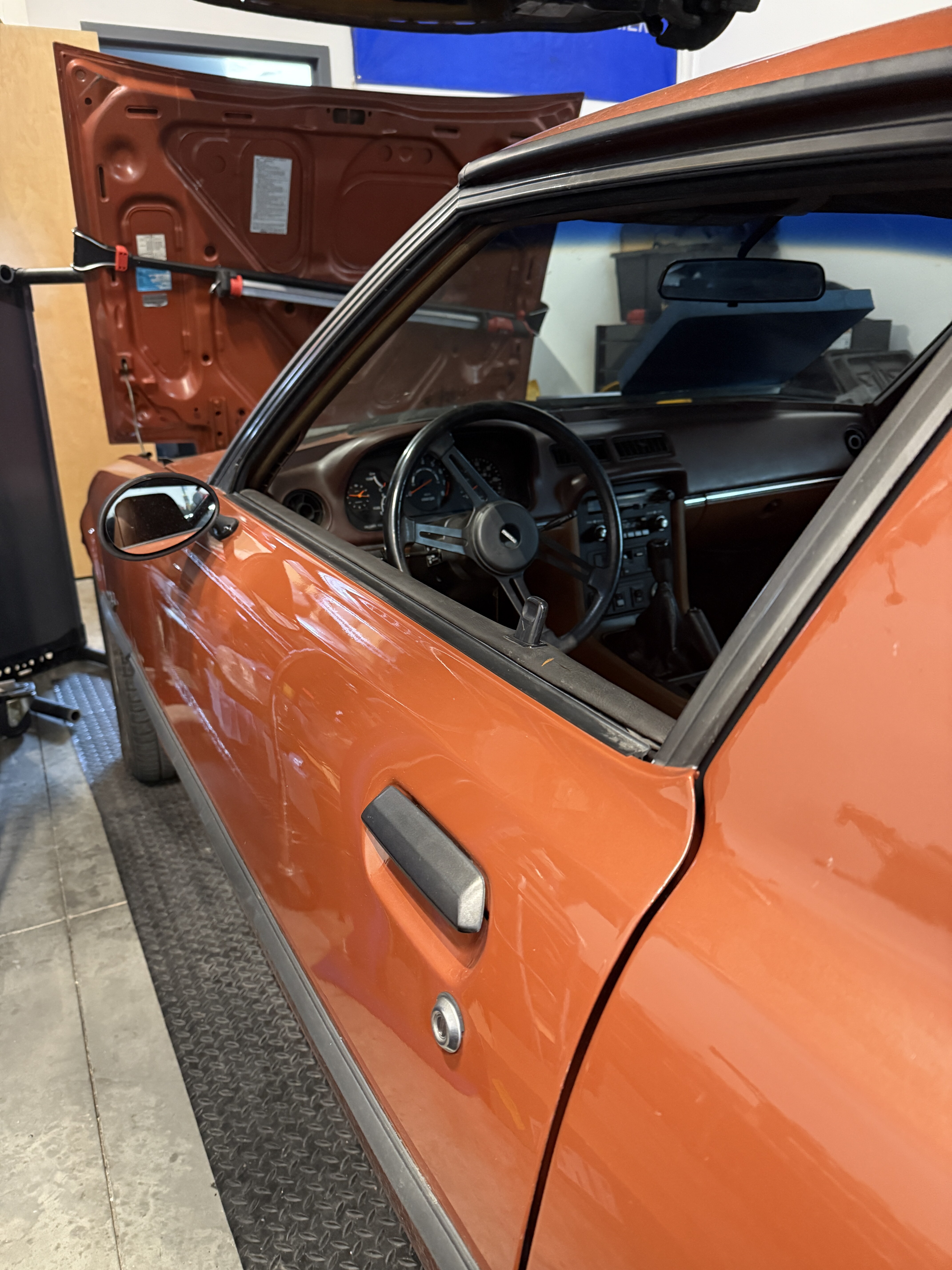 Vintage Mazda Rx7 | When it is time for a rebuild, we got lucky this time.